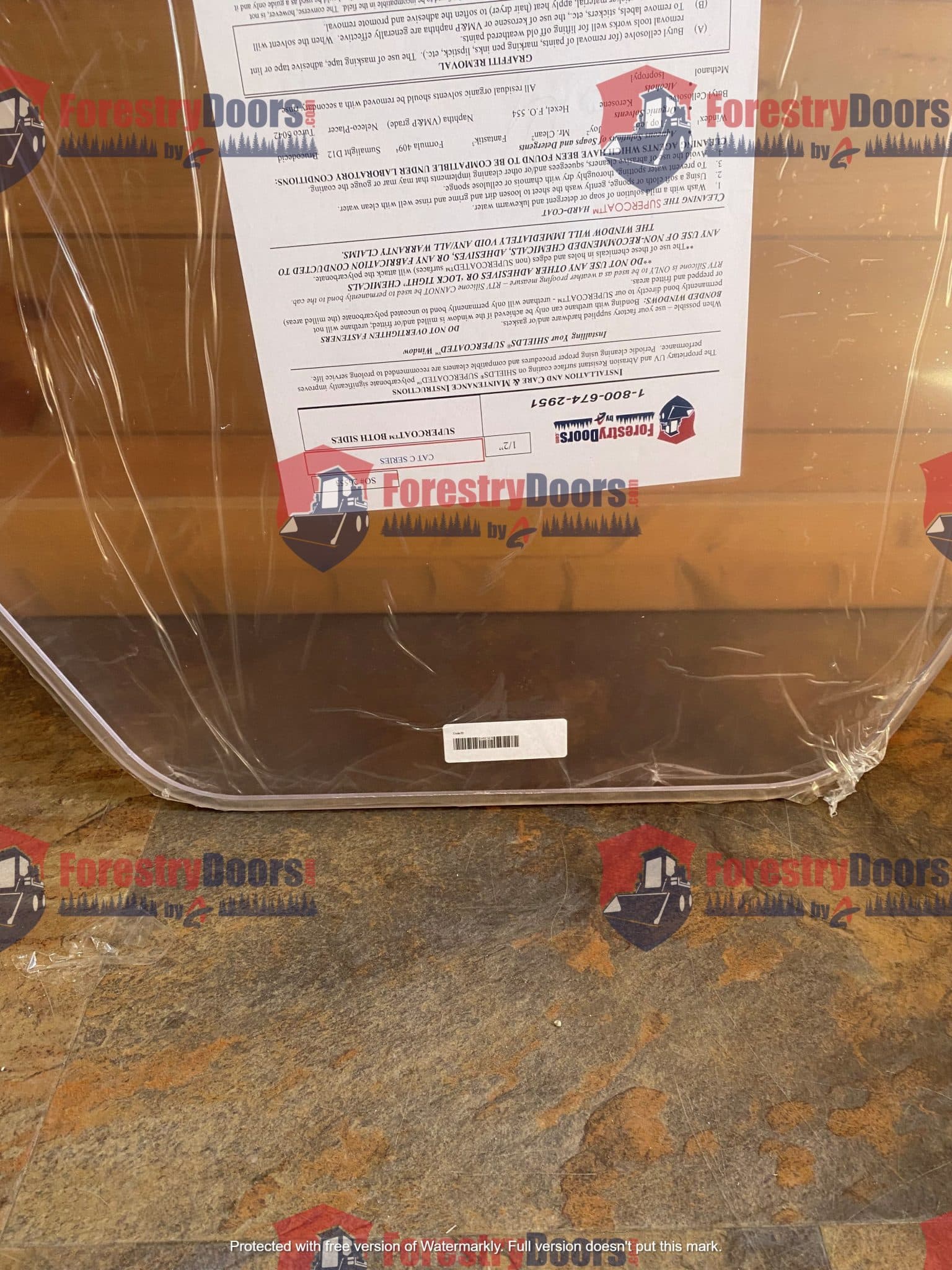 CAT Skid Steer Door Glass Replacement for Caterpillar C Series