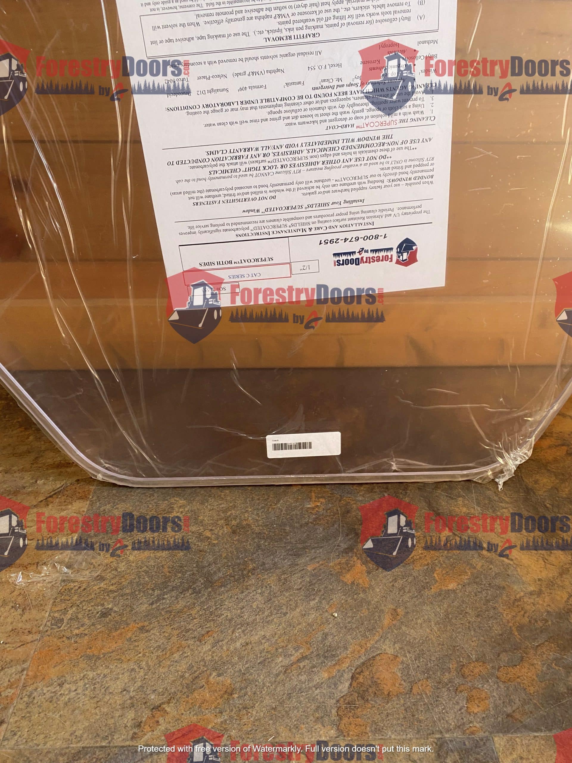 CAT Skid Steer Door Glass Replacement for Caterpillar C Series