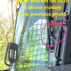 John Deere G Series Windshield Part - Fits 320G, 324G, & More