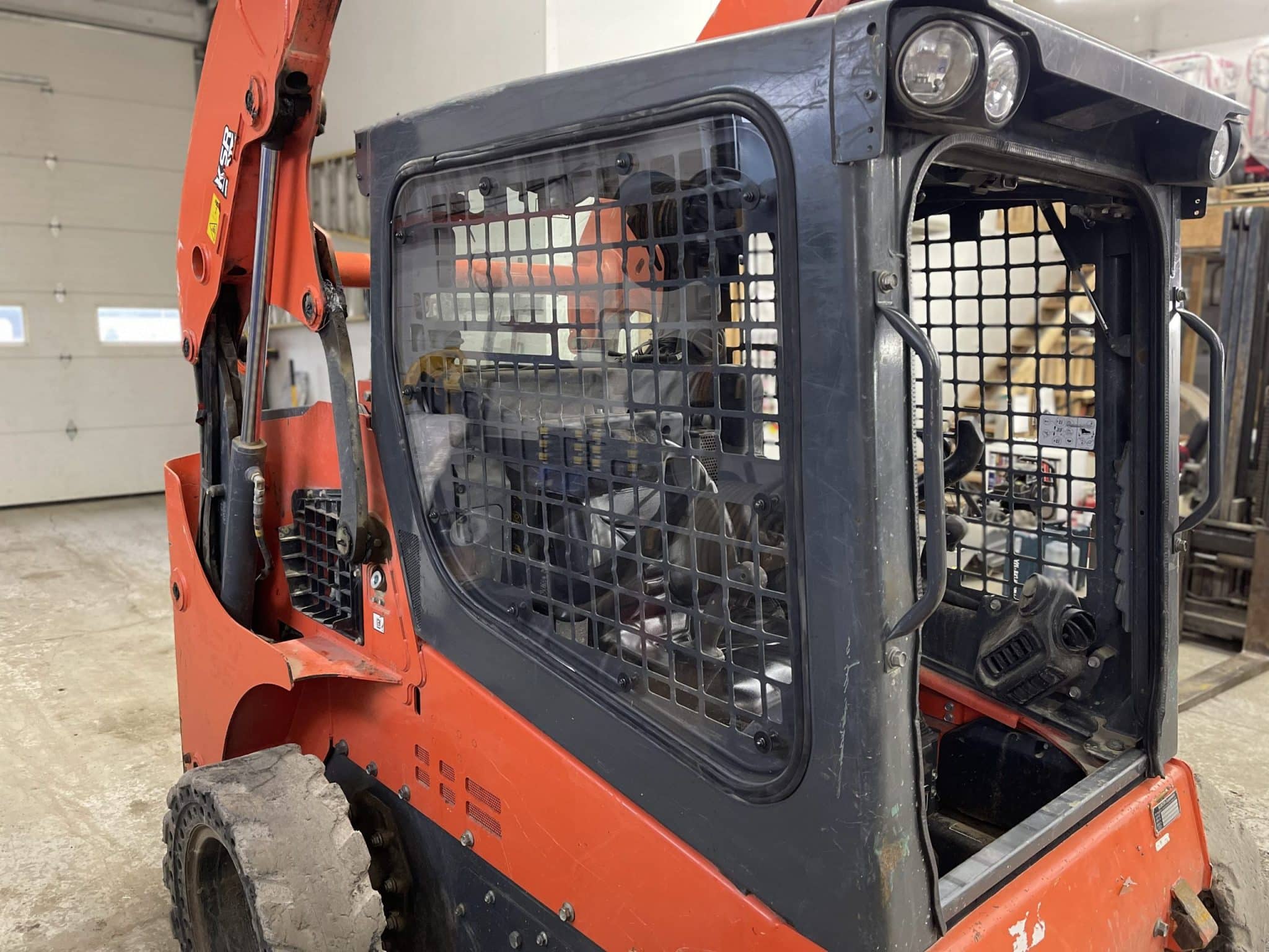 Kubota SSV Skid Steer Side Window - SSV65/SSV75