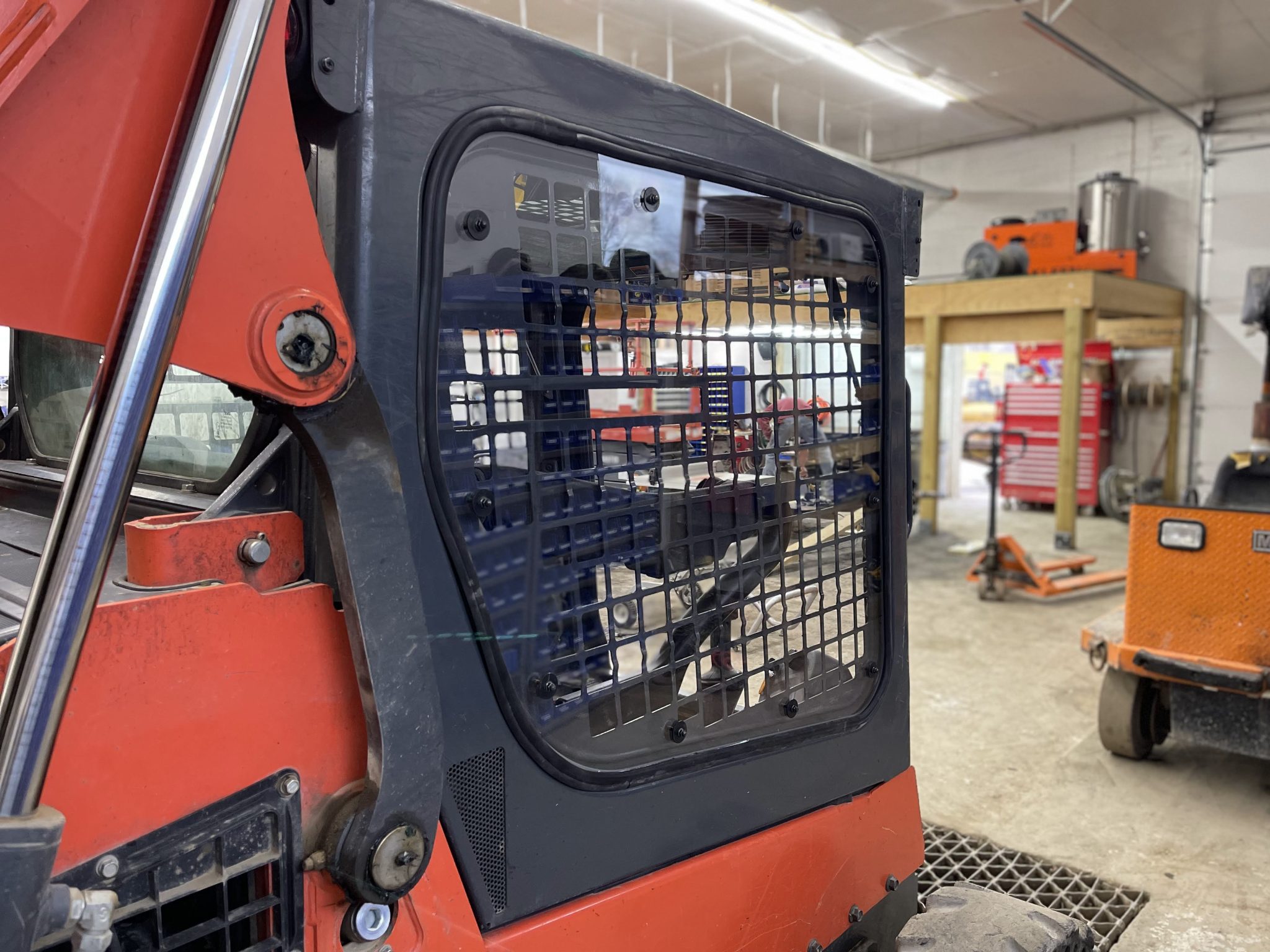 Kubota SSV Skid Steer Side Window - SSV65/SSV75