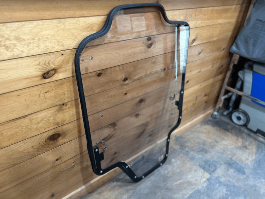 New Holland L&C Series Windshield with Half Frame