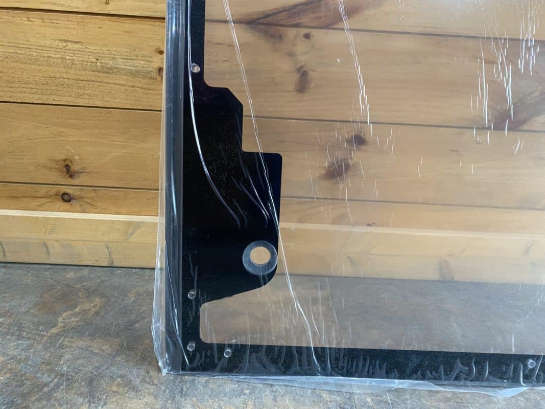 Excavator Windshield Front Glass Replacement - Kubota KX080