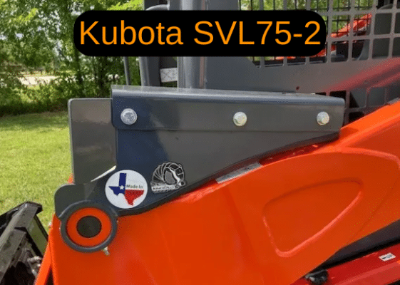 Kubota SVL Hydraulic Coupler Guard - ArmorDillo