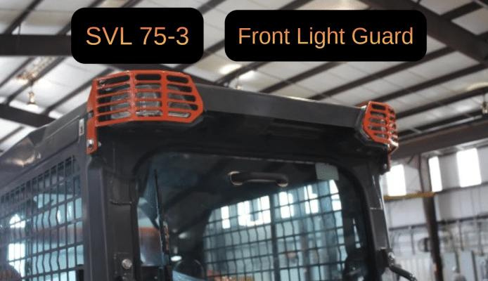 Kubota SVL Skid Steer Light Guard by ArmorDillo