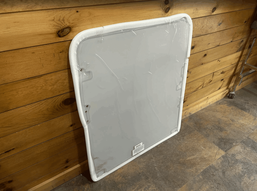 Bobcat E (E25 - E55) Excavator Windshield Polycarbonate Only - Forestry doors